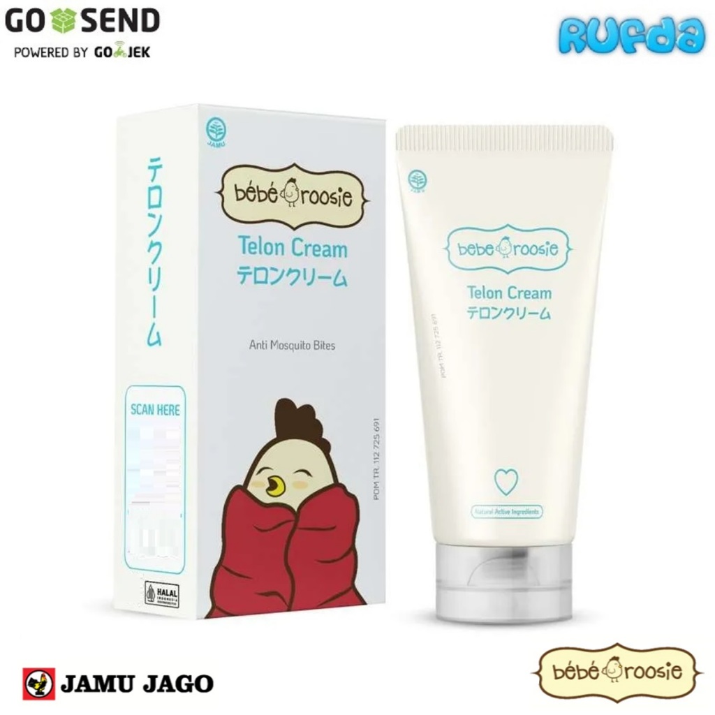 Bebe Roosie Telon Cream 60g BebeRoosie Cream | Shopee Malaysia