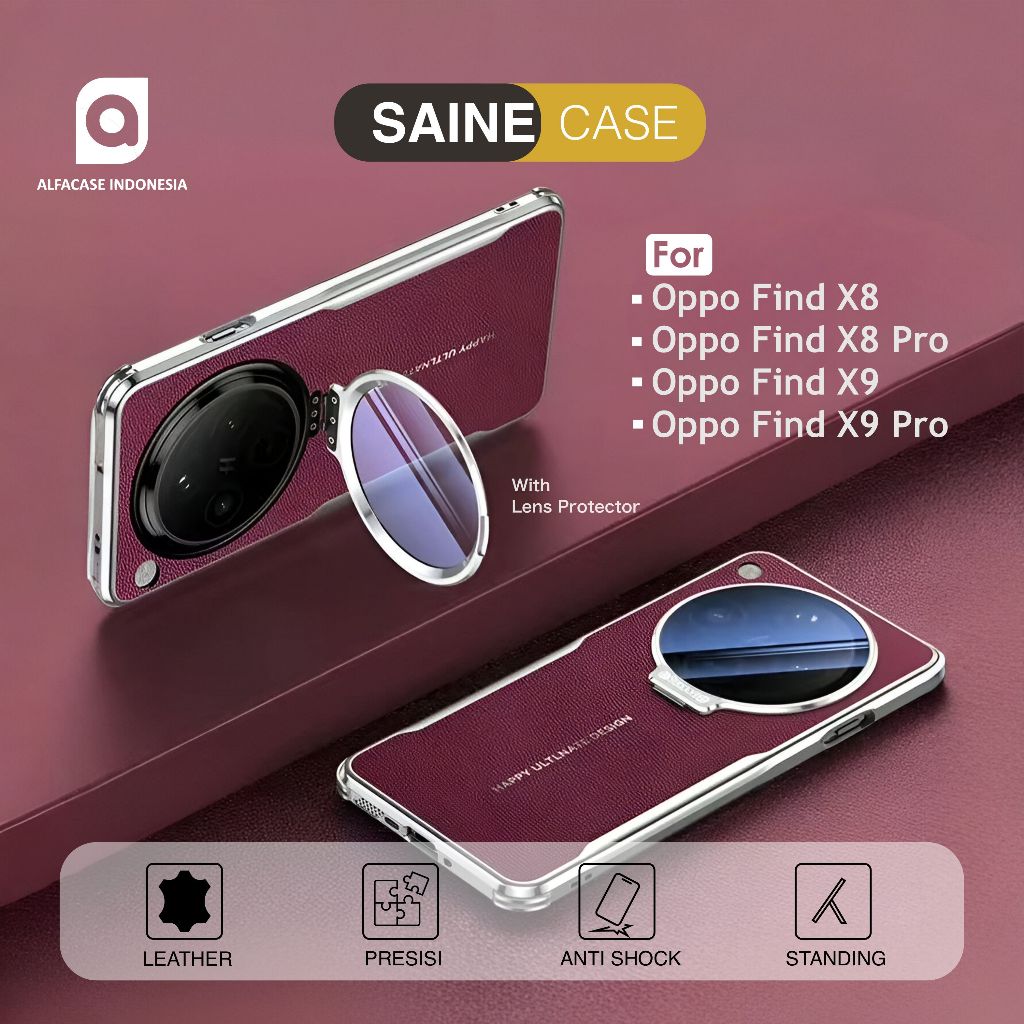 ALFACASE Casing Oppo Find X8 X9 Pro - Saine Case - Case Oppo Find X8 X9 ...