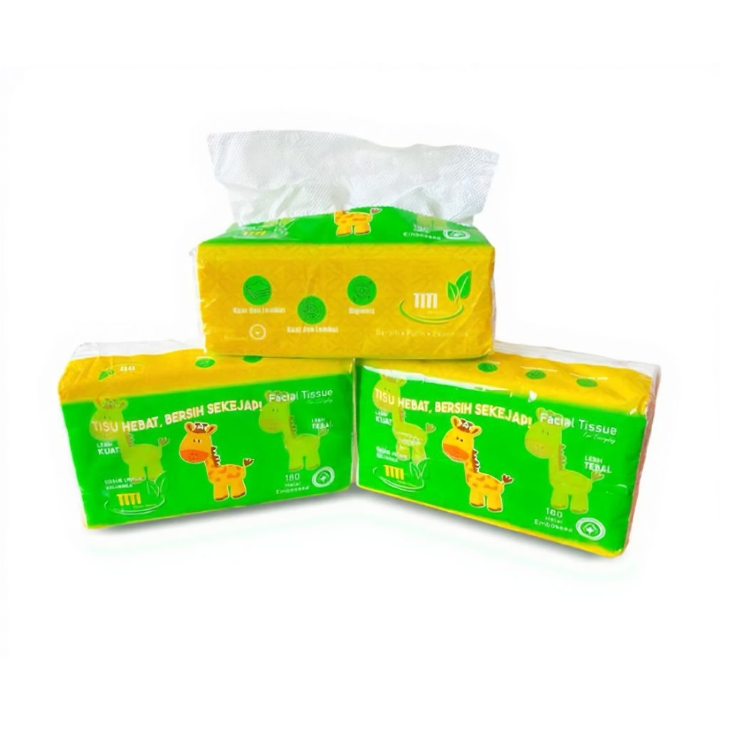 Titi - Facial Tissue 180 Sheets 2-Ply Facial Tissue 180 Sheets | Shopee ...