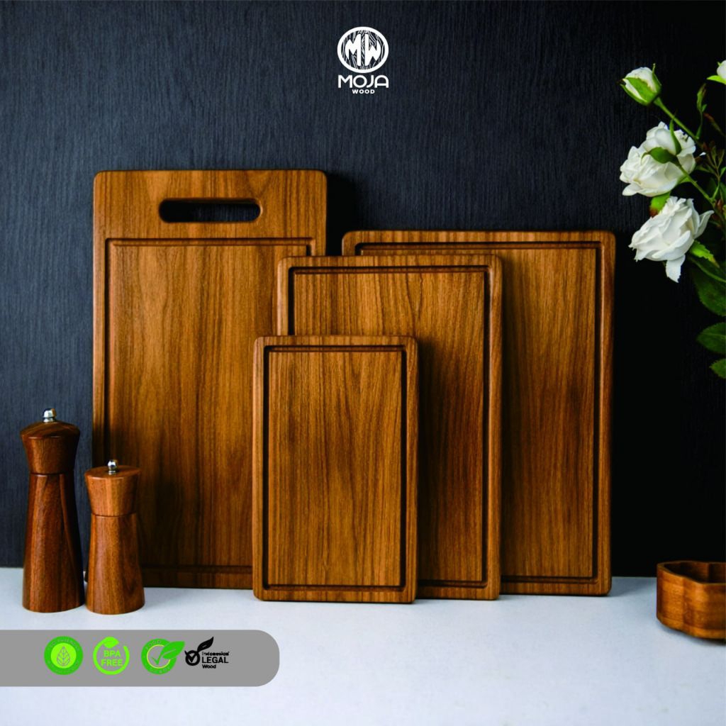 PREMIUM Wooden Cutting Board (FREE ENGRAVING Name,/, Logo) | Rustic ...