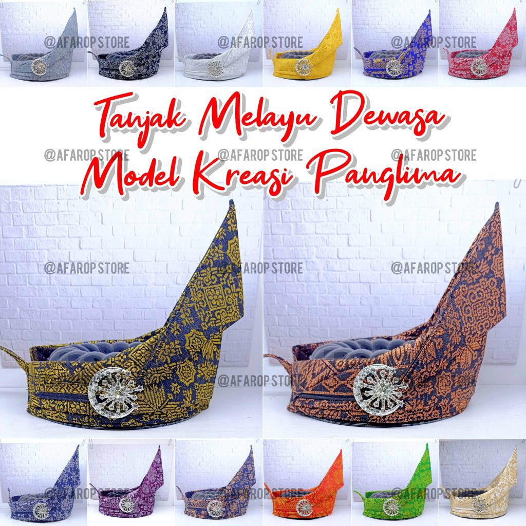 TANJAK SONGKET MALAY PREMIUM | MALAY PANGIMA TANJAK MODEL | Shopee Malaysia