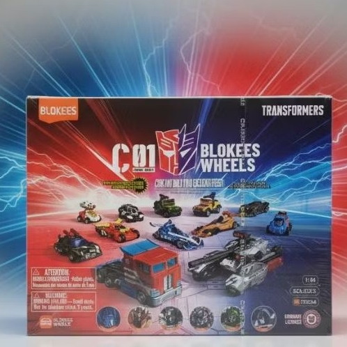Blokees Wheels C01 "Roll out" Transformers Vehicle set Toys | Shopee ...
