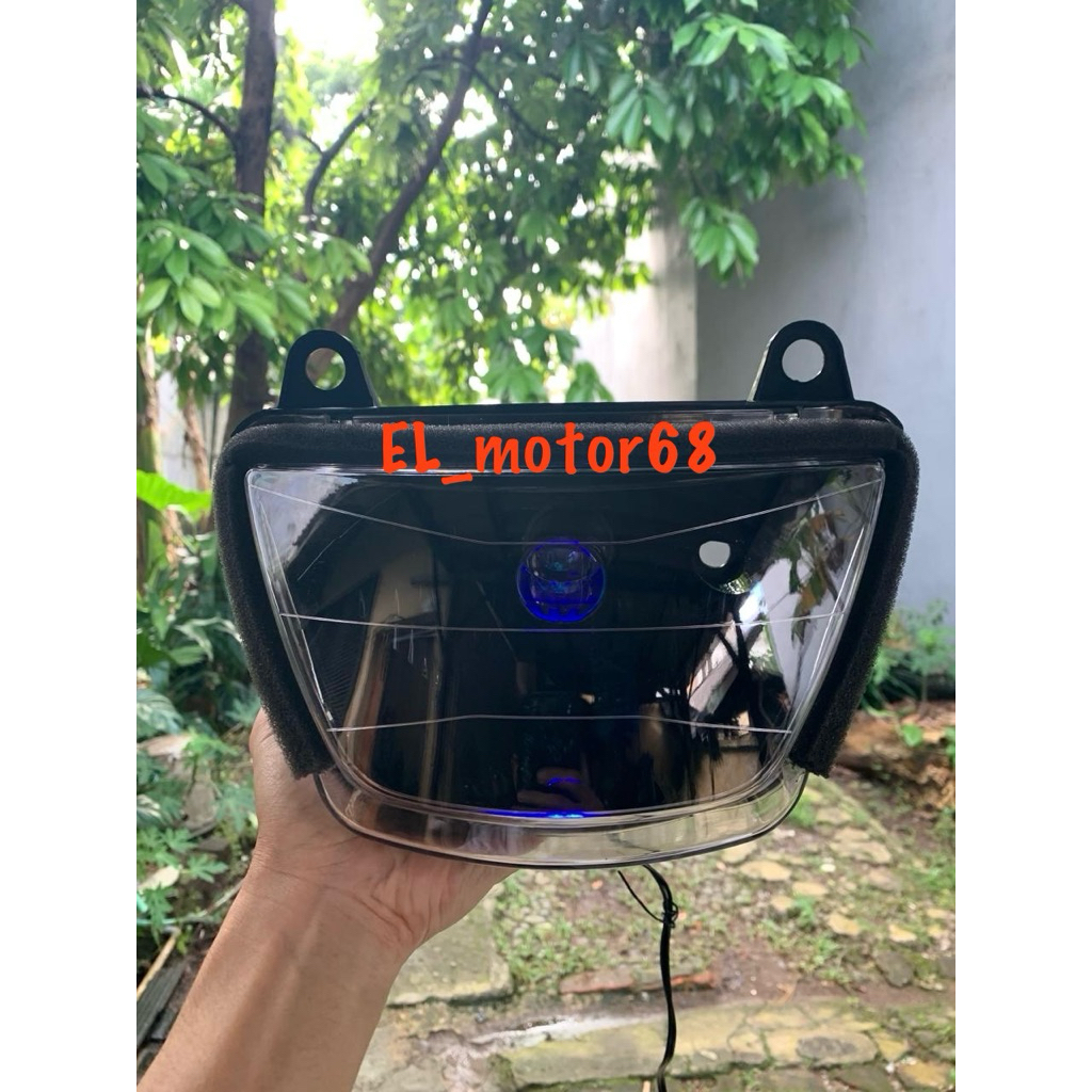 Biled H4 ninja RR 150 old pnp headlight reflector, just connect the ...