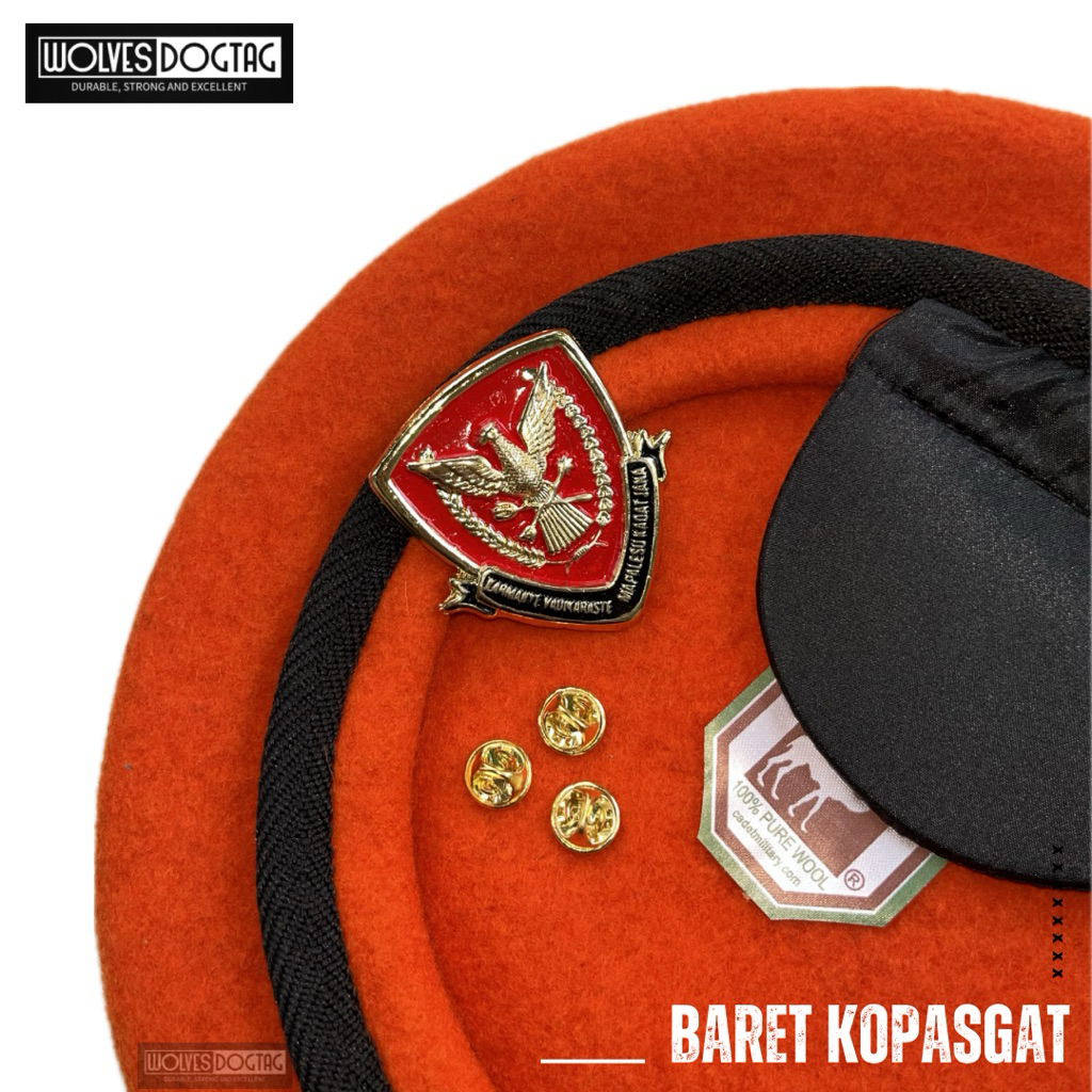 Kopassus Beret paskhas beret/ camel beret/ tni au beret/ Kopassus hat ...
