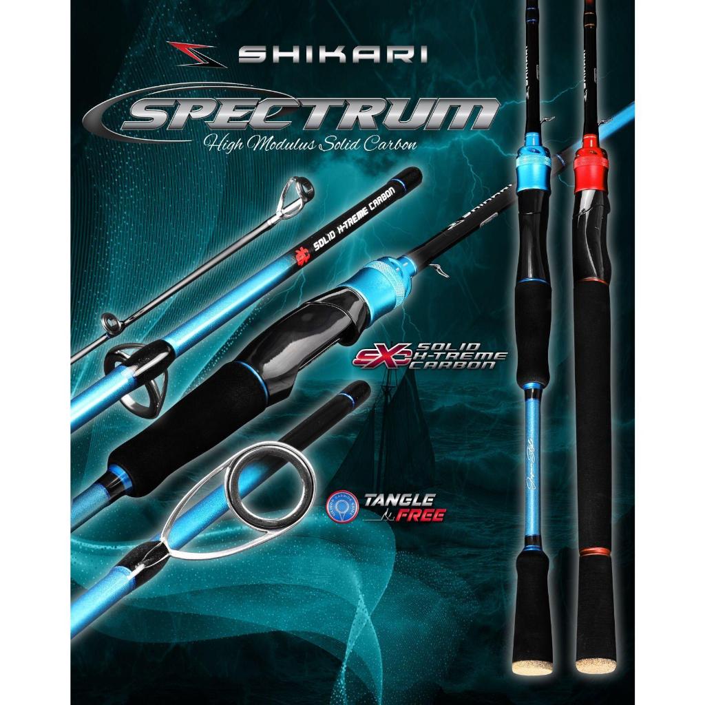 SHIKARI SPECTRUM SOLID CARBON ROD COMPLETE SIZES | Shopee Malaysia
