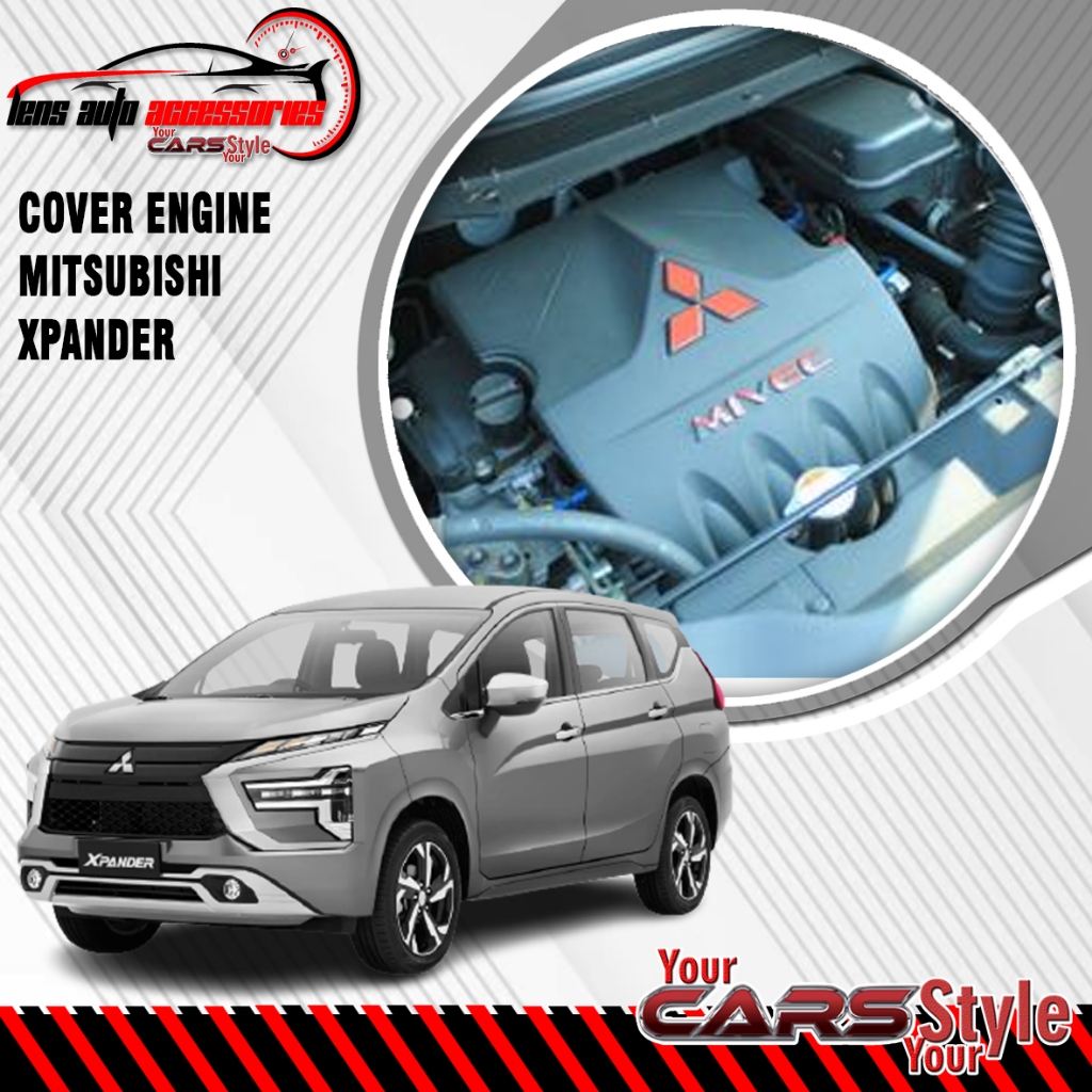 MESIN MITSUBISHI XPANDER ENGINE COVER AND 4PCS BOLTS - MITSUBISHI ...