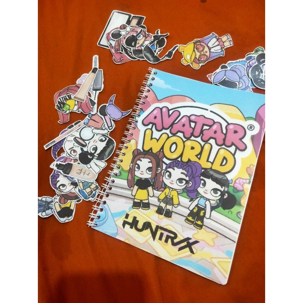 Vol 4 Avatar World Huntrix KPop Demon Hunter Paper Doll | Shopee Malaysia