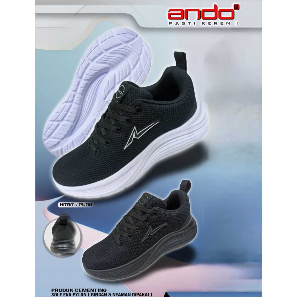 ANDO NEO 99 Newest / M SPORT SUPER LIGHT Men's Sneakers Soft Pylon Sole ...