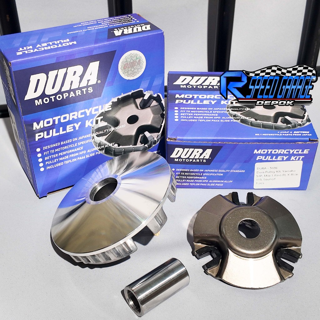 FRONT PULLEY PULLY KIT DURA DAYTONA 5686 MIO J FINO FI XRIDE 115 SOUL ...