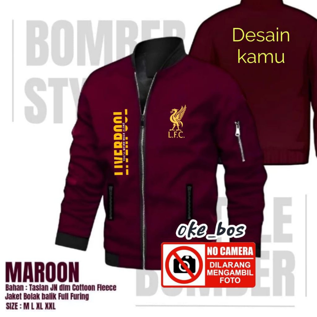 The latest Liverpool FC custom bomber jacket for men and women ...