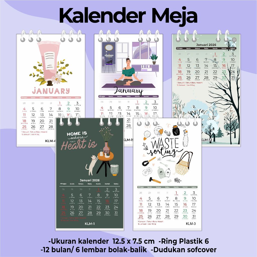 Mini aesthetic desk calendar - 2026 aesthetic desk calendar mini ...