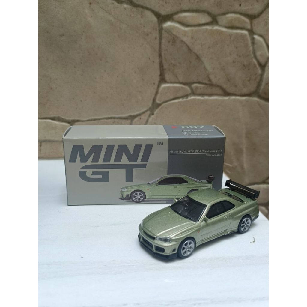 Mini GT Nissan Skyline GT-R R34 TommyKaira R-z (Millenium Jade ...