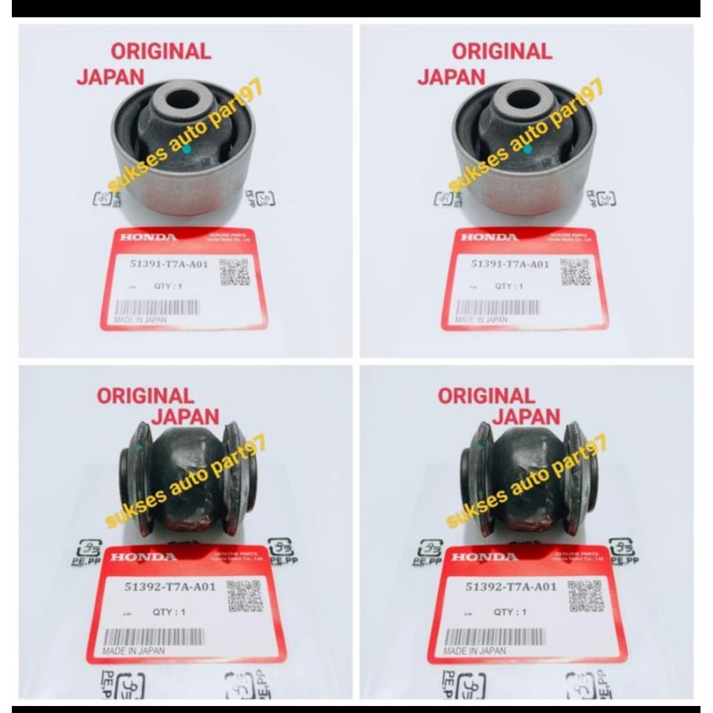 Original large + small arm Bushing for Honda HRV 2015-2021 | Shopee ...