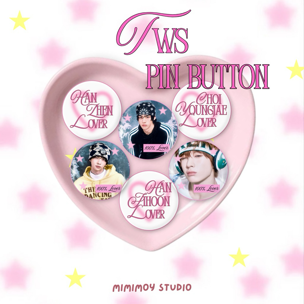 TWS Pin Button Set Fanmade 3.2 cm | Shopee Malaysia