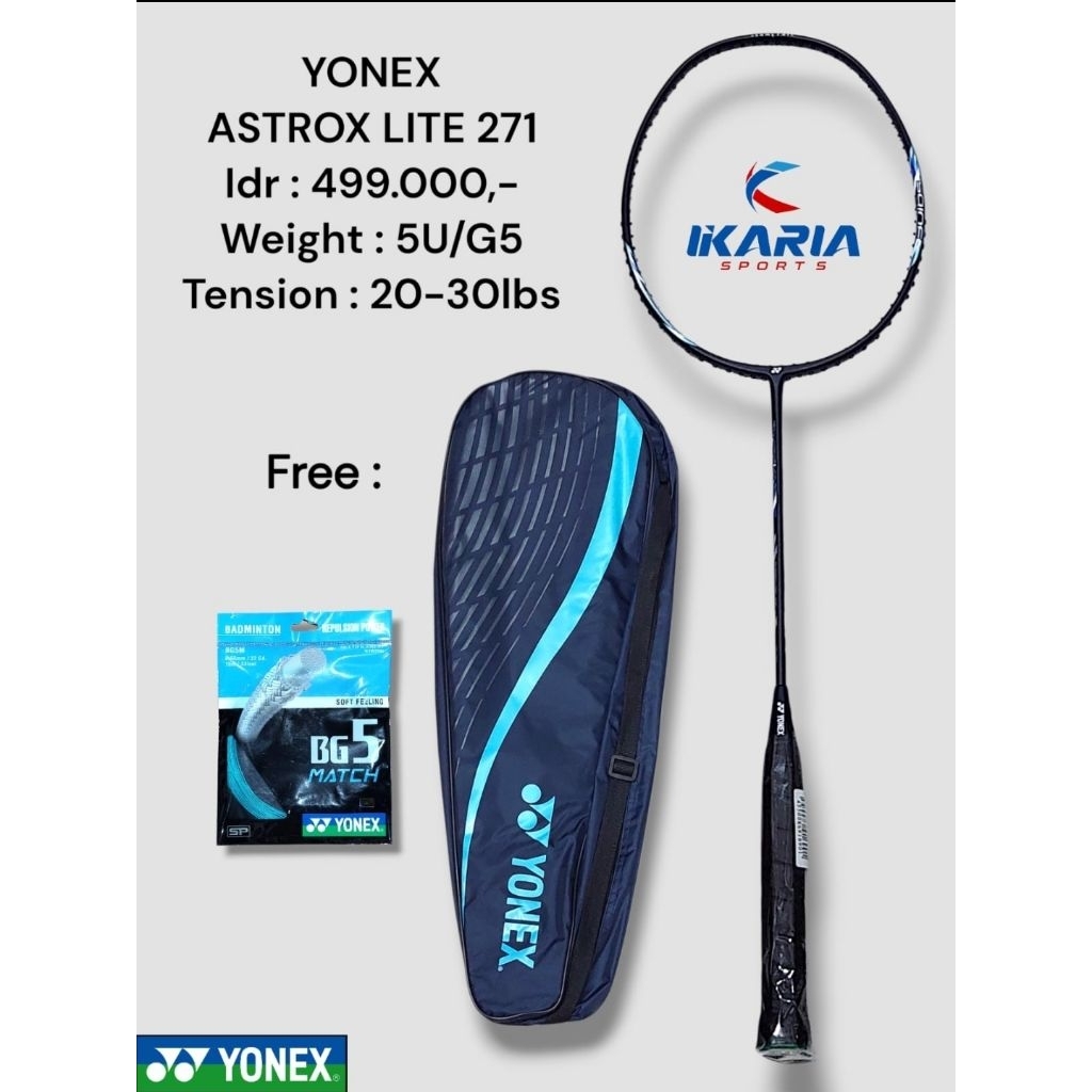 YONEX ASTROX LITE 27I RACKET | Shopee Malaysia