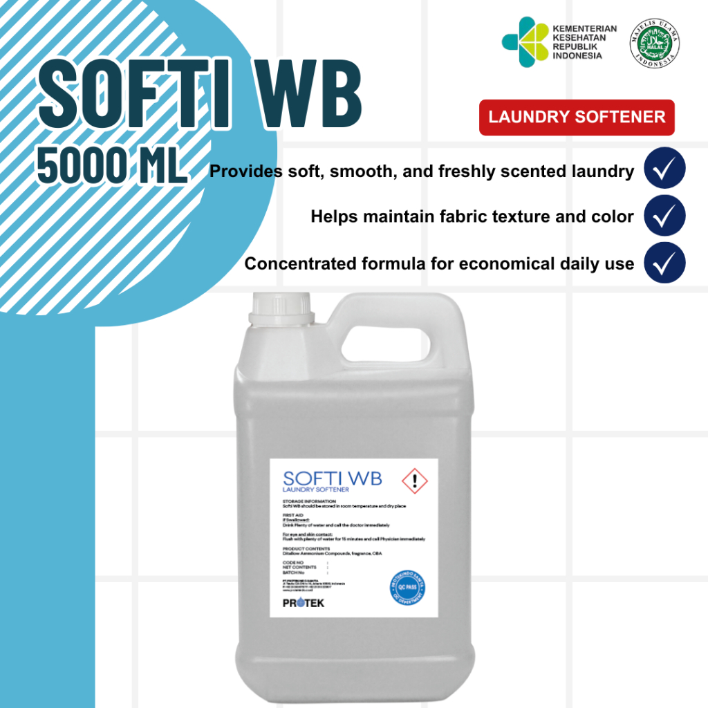 Chemical Softi WB Laundry Softener Concentrate Fabric Freshener and ...