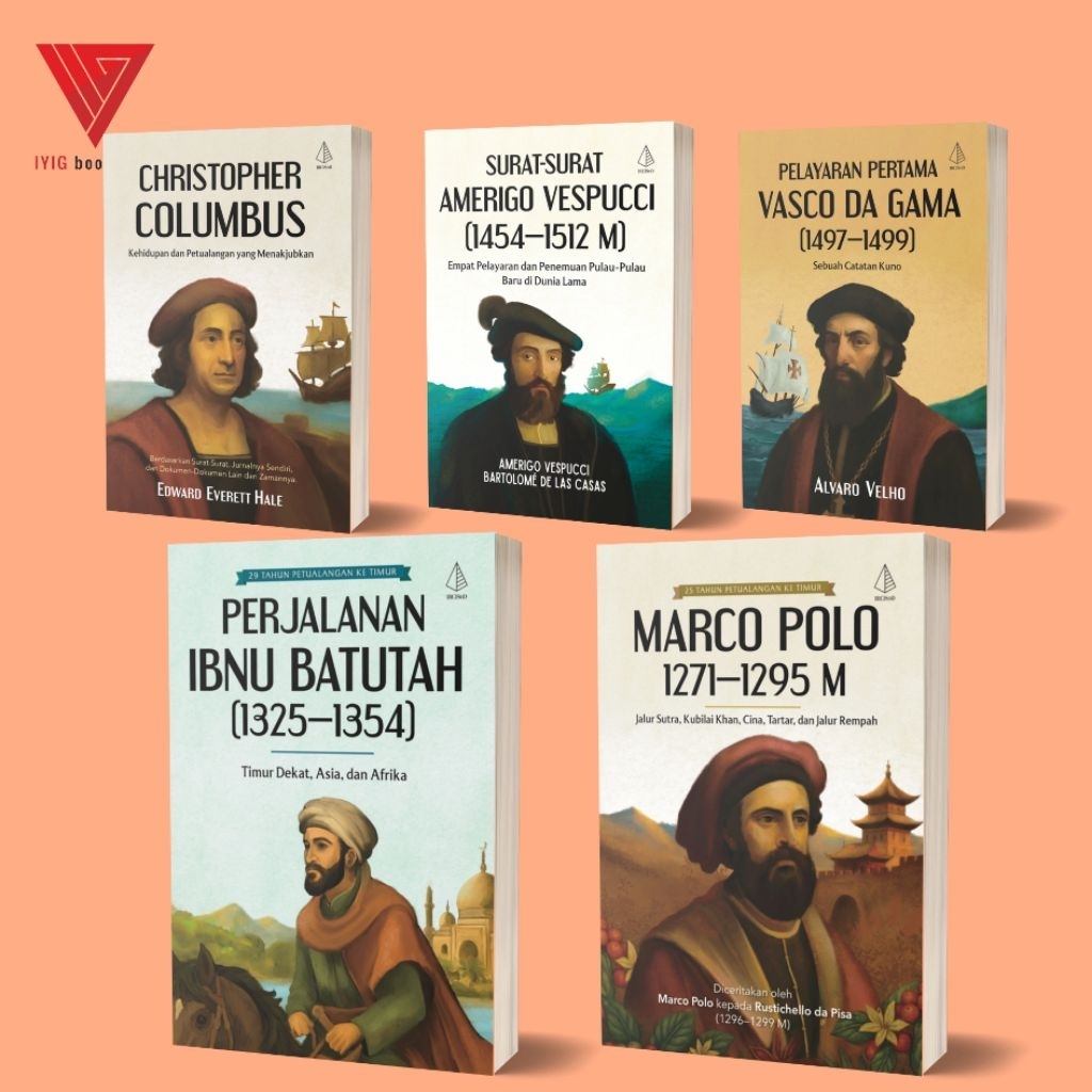 Iyig - World Explorer Book/Marco POLO/Ibnu Batutah/Amerigo Vespucci ...