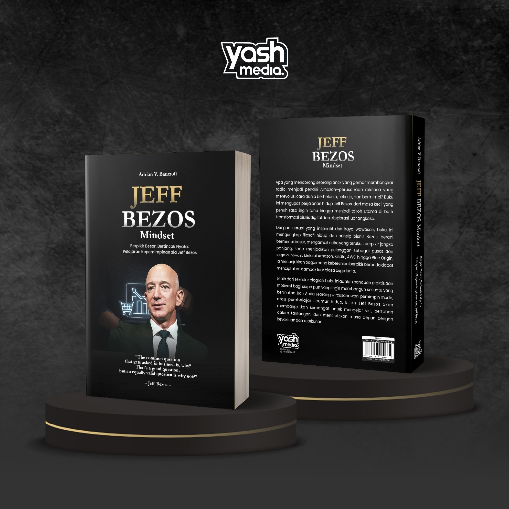 JEFF BEZOS MINDSET - Influenced Figure Series - Yash Media | Shopee ...