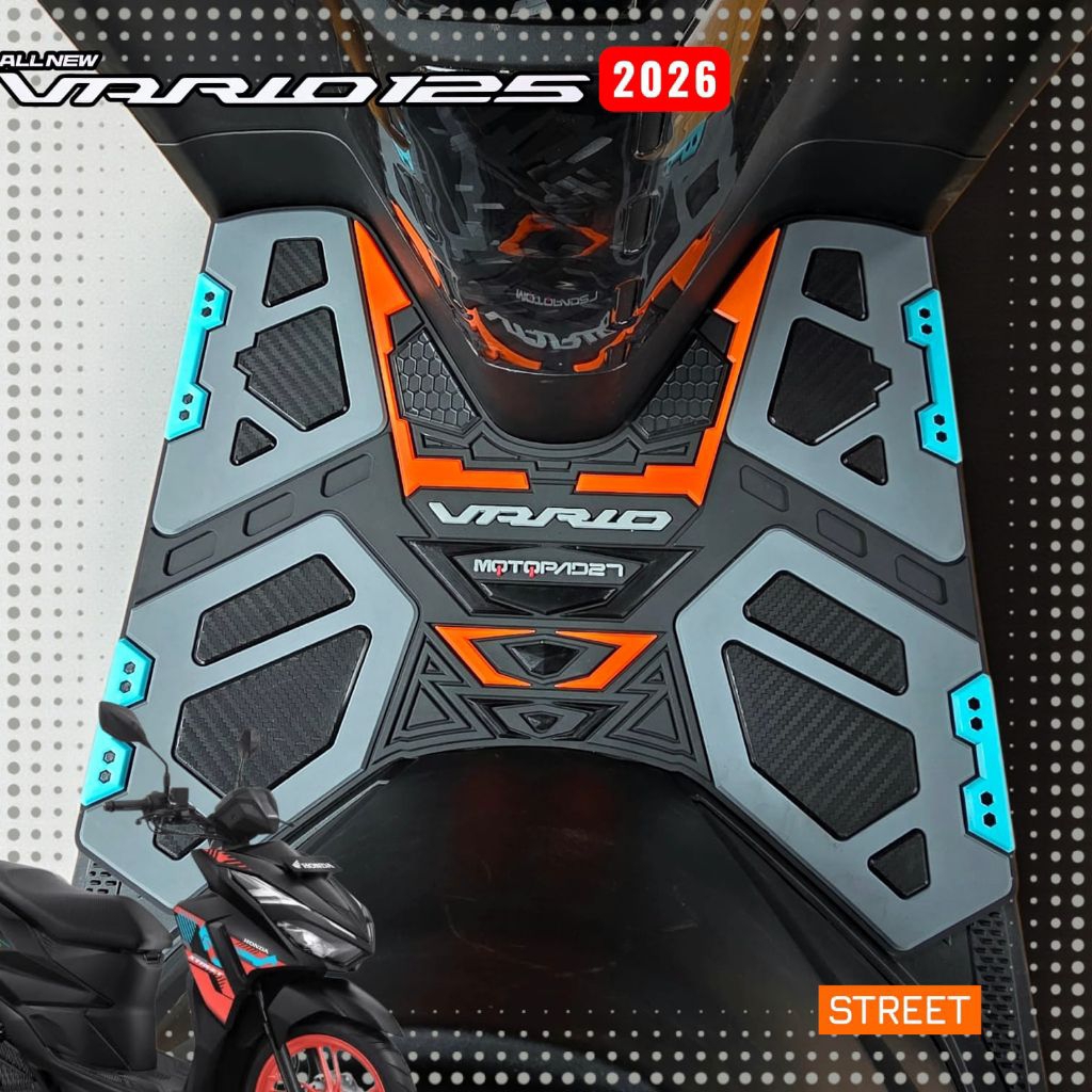 Motopad27 Honda Vario 125 2026 Motorcycle carpet All new Vario street ...