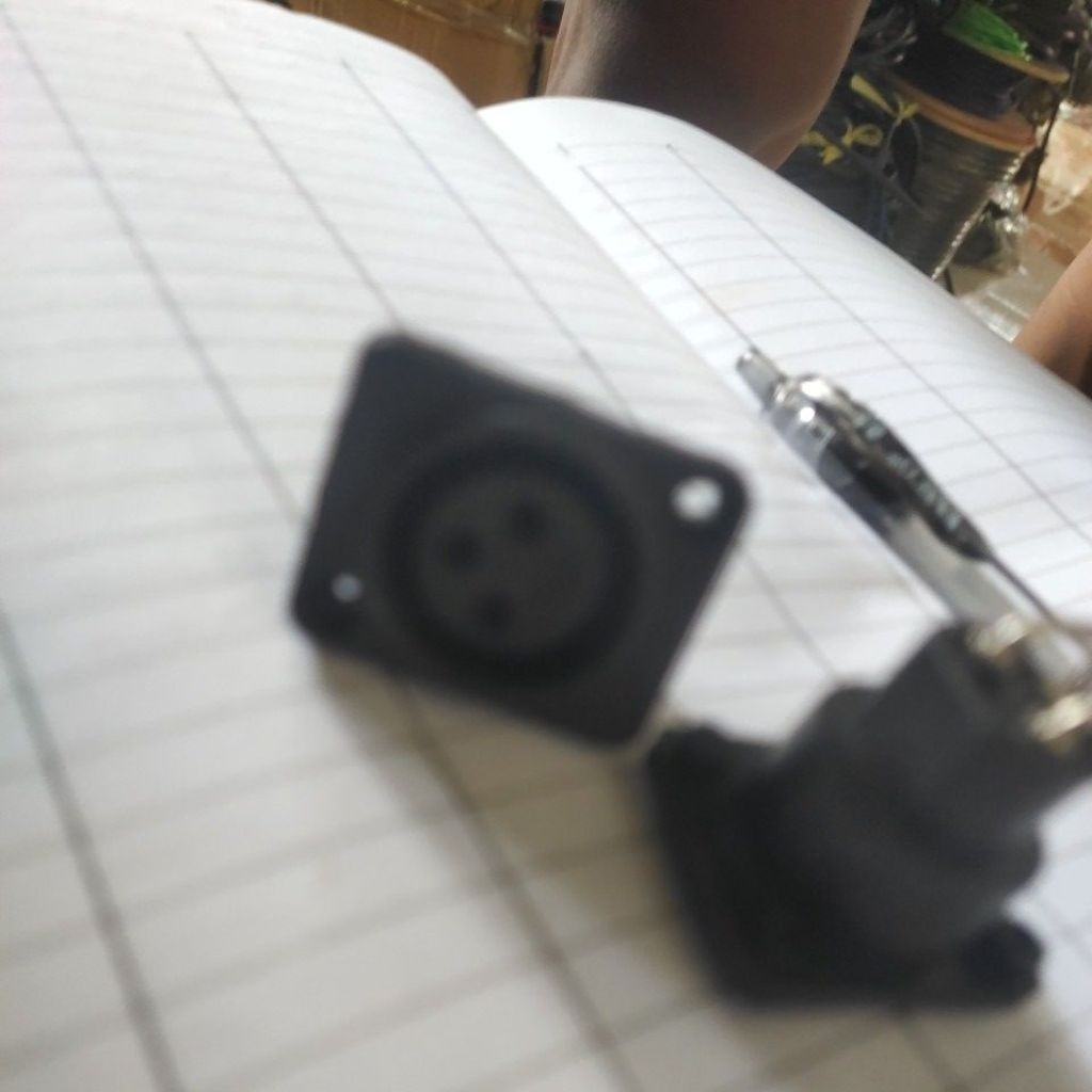 Canon female PVC xlr body socket per 1 piece | Shopee Malaysia