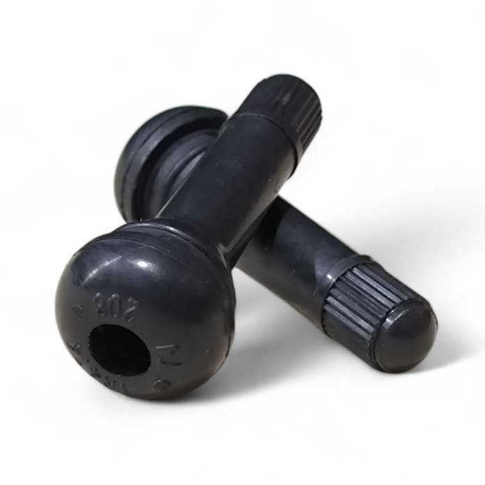 TR414 50mm Copper Rubber Tubeless Tire Valve for Vehicle Standard ...