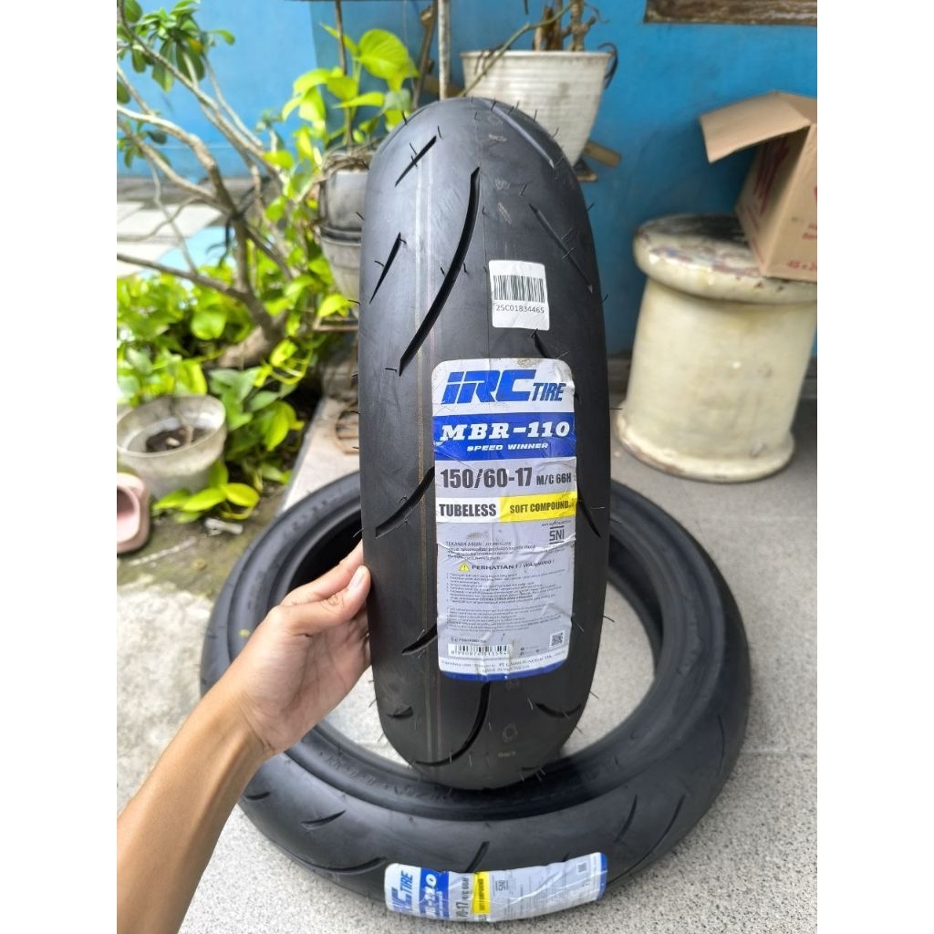 IRC MBR110 Racing Tire size 150/60-17 Speed Winner Soft Compound ...