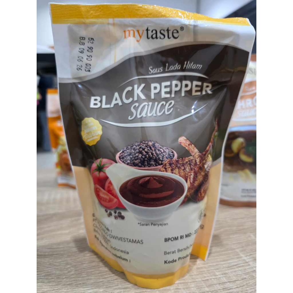 Black Pepper Sauce My Taste 500g Black Pepper Mytaste Instant Sauce ...