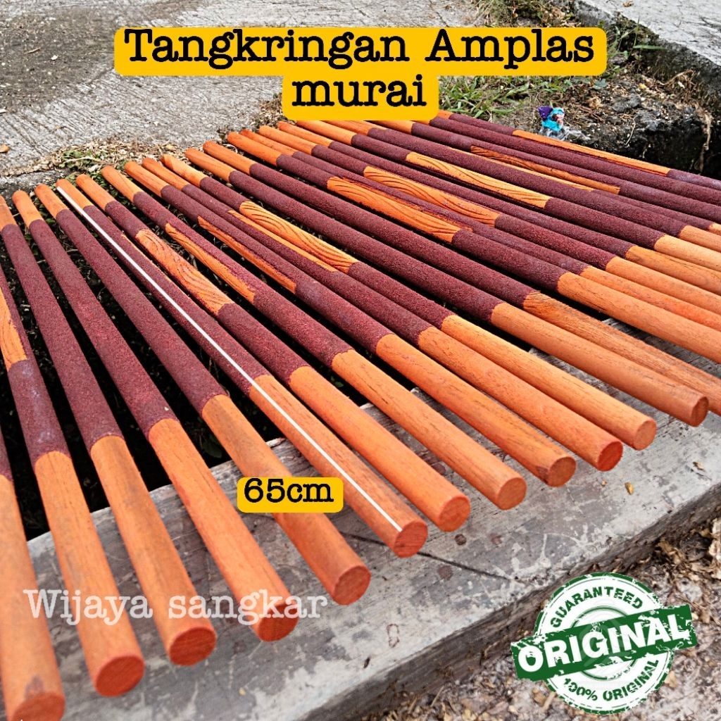 Teak wood magpie cukit sandpaper perch 65cm long D14mm | Shopee Malaysia