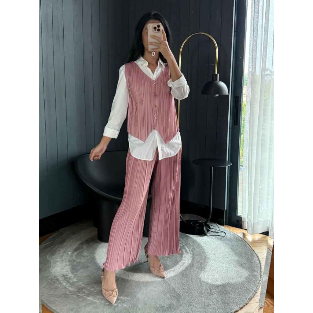 Pleated Set Top Pleated Top Without Handle | Shopee Malaysia