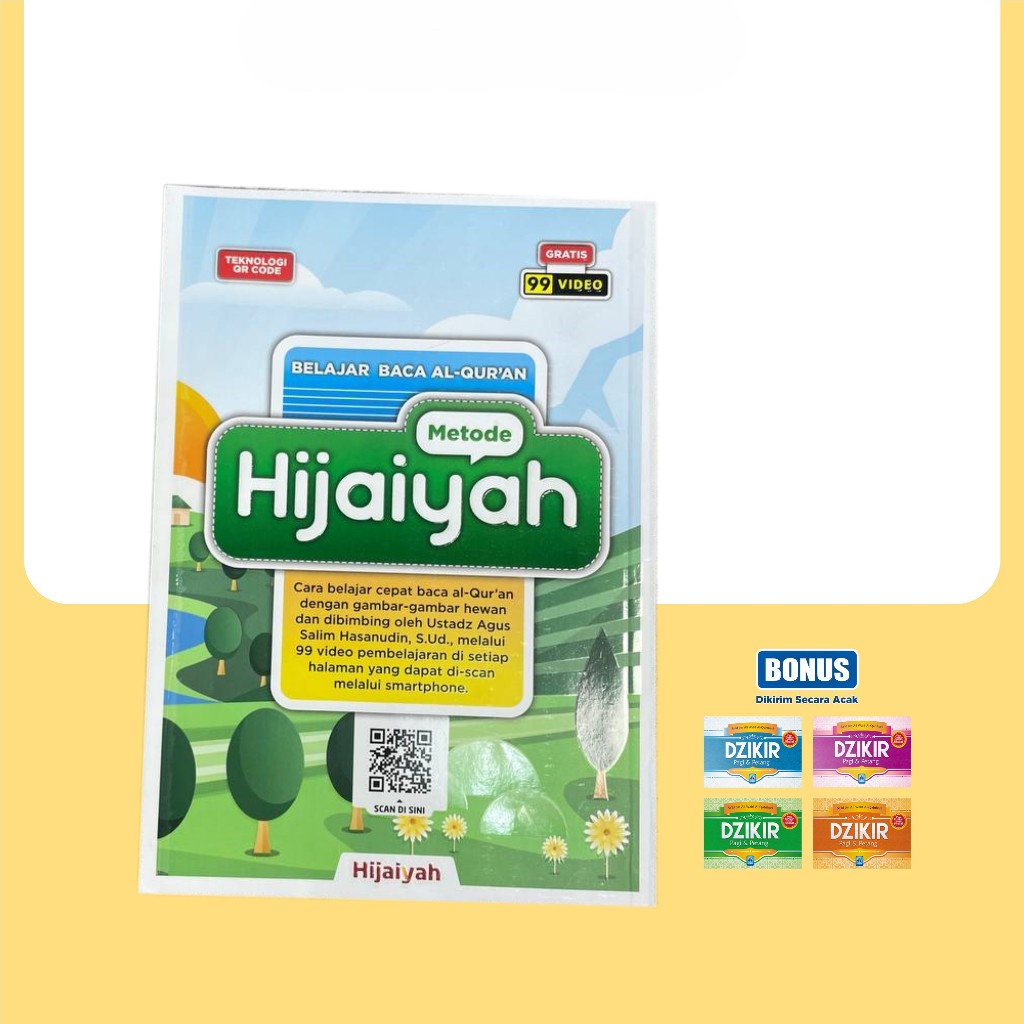 Learn to Read the Quran Hijaiyah Method A5 Soft Cover (Bonus Morning ...