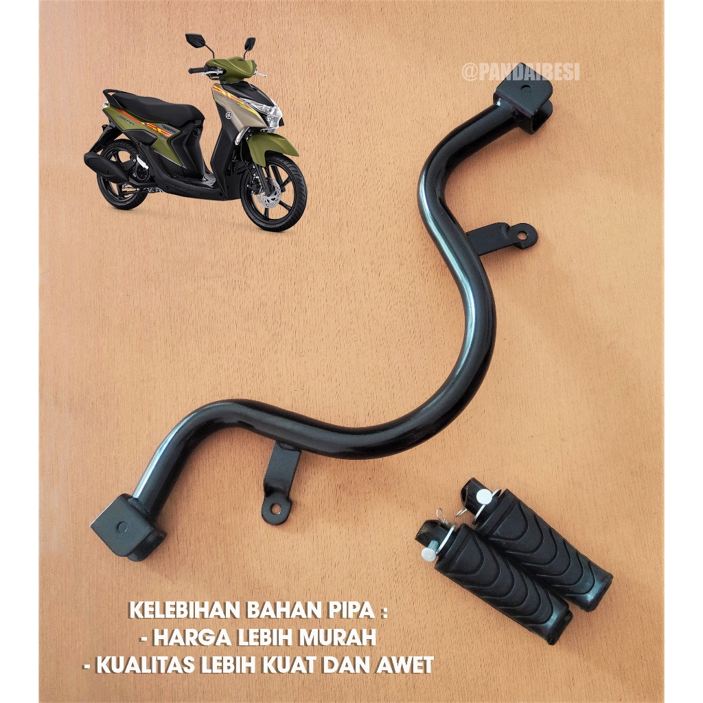 Front Step Footrest Iron for Yamaha MIO GEAR 125 2020 - 2025 Footstep ...