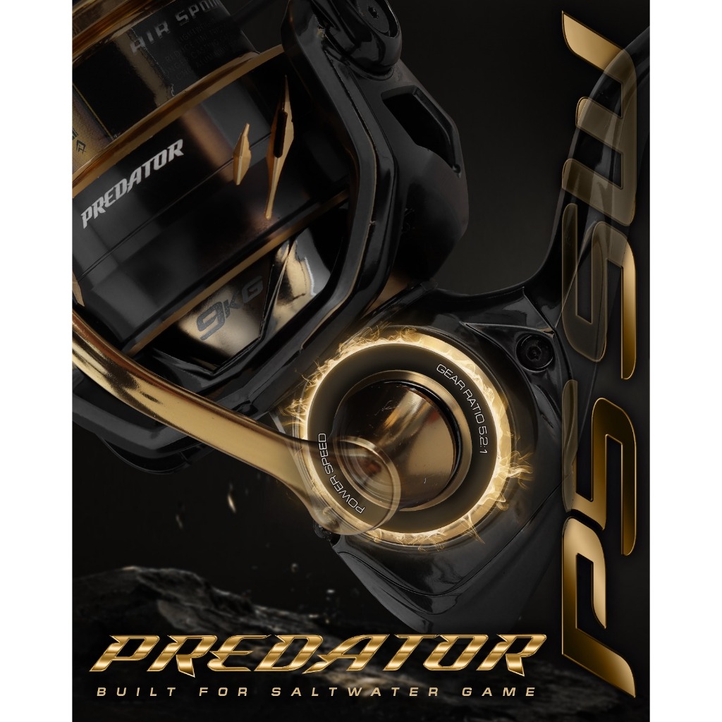 Daido - Predator Duralium Spinning Reel - Fishing Reel | Shopee Malaysia
