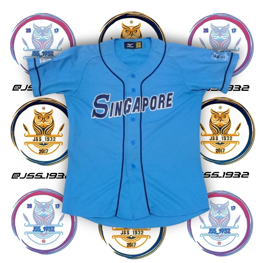 Jersey BASEBALL CLUB SINGAPORE 1998 Kit ORIGINAL Retro Vintage Rare ...