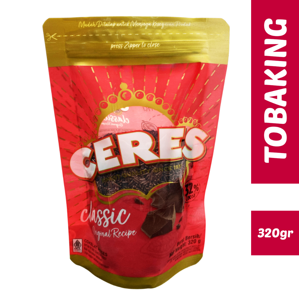 CERES Classic Chocolate Sprinkles 320 GR ziplock | Shopee Malaysia