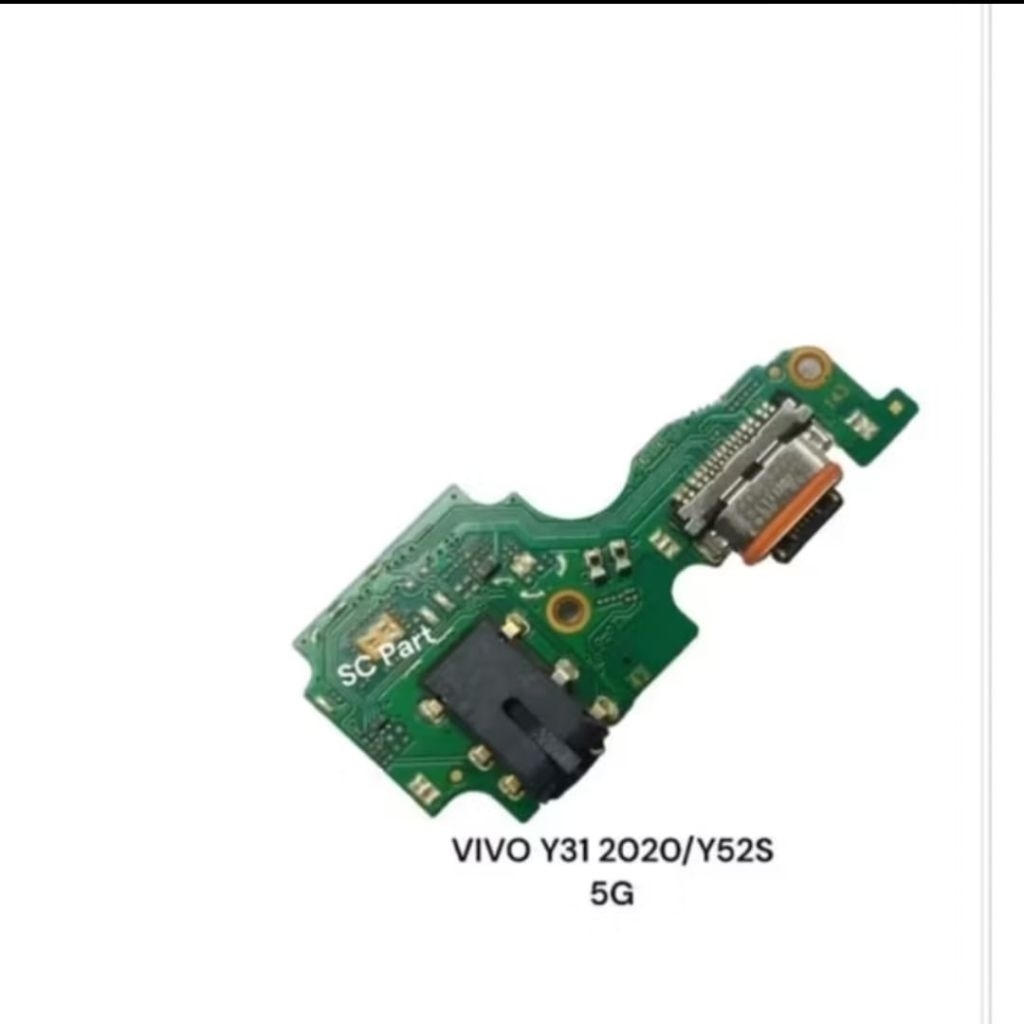 Flexible Vivo Y31 2020 Y52S 5G Handsfree Mic Charger Board | Shopee ...