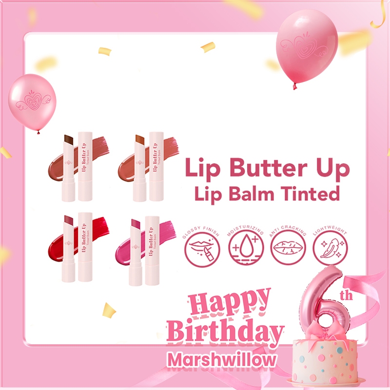 Marshwillow Lip Butter Up Tinted Balm | Shopee Malaysia