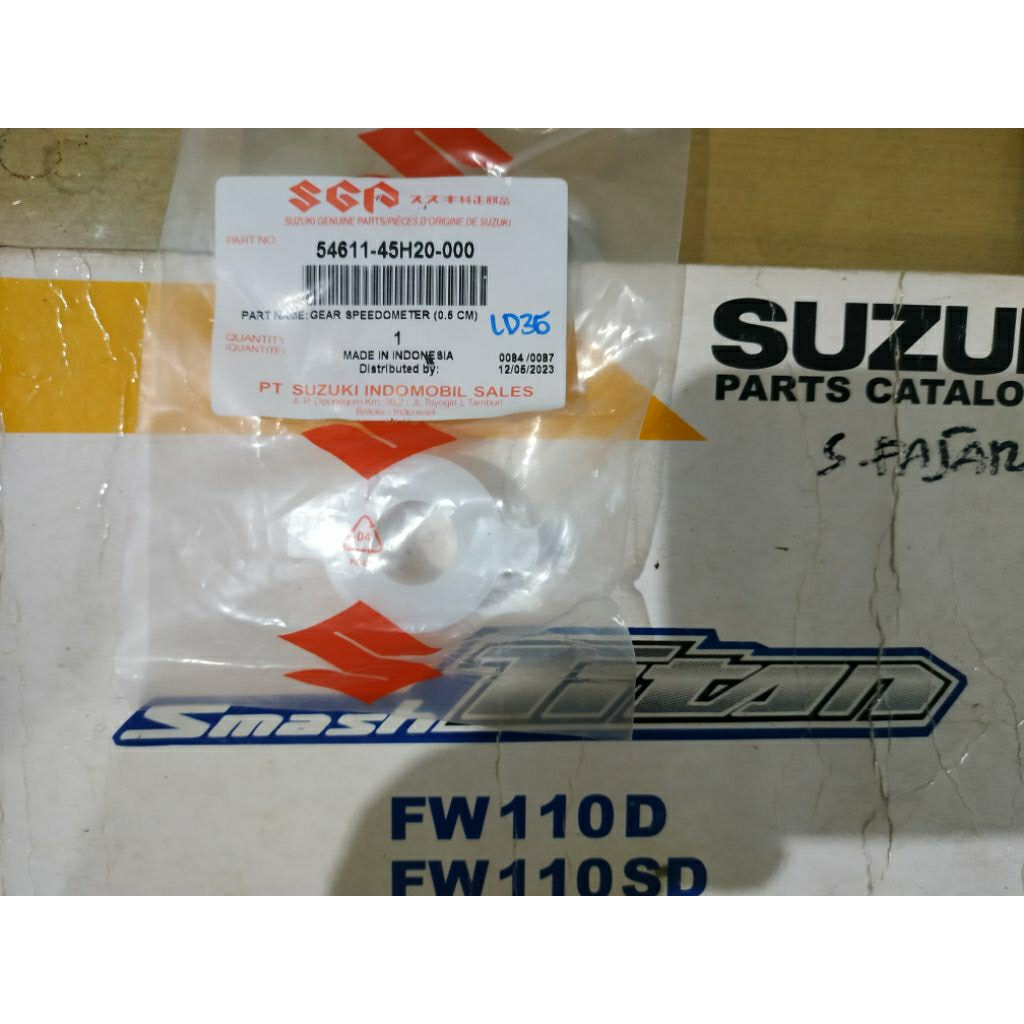 Gear Speedometer Smash Titan disc type | Shopee Malaysia