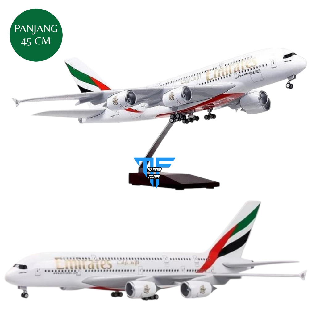 EMIRATES Airplane Miniature Display Model EMIRATES with Stand 45 CM ...