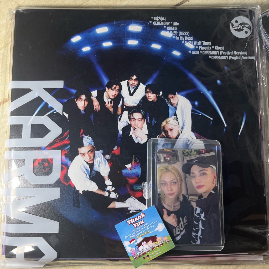 Hyunlix Hyunjin Felix LD Soundwave Unit + Limited Album KARMA Stray ...