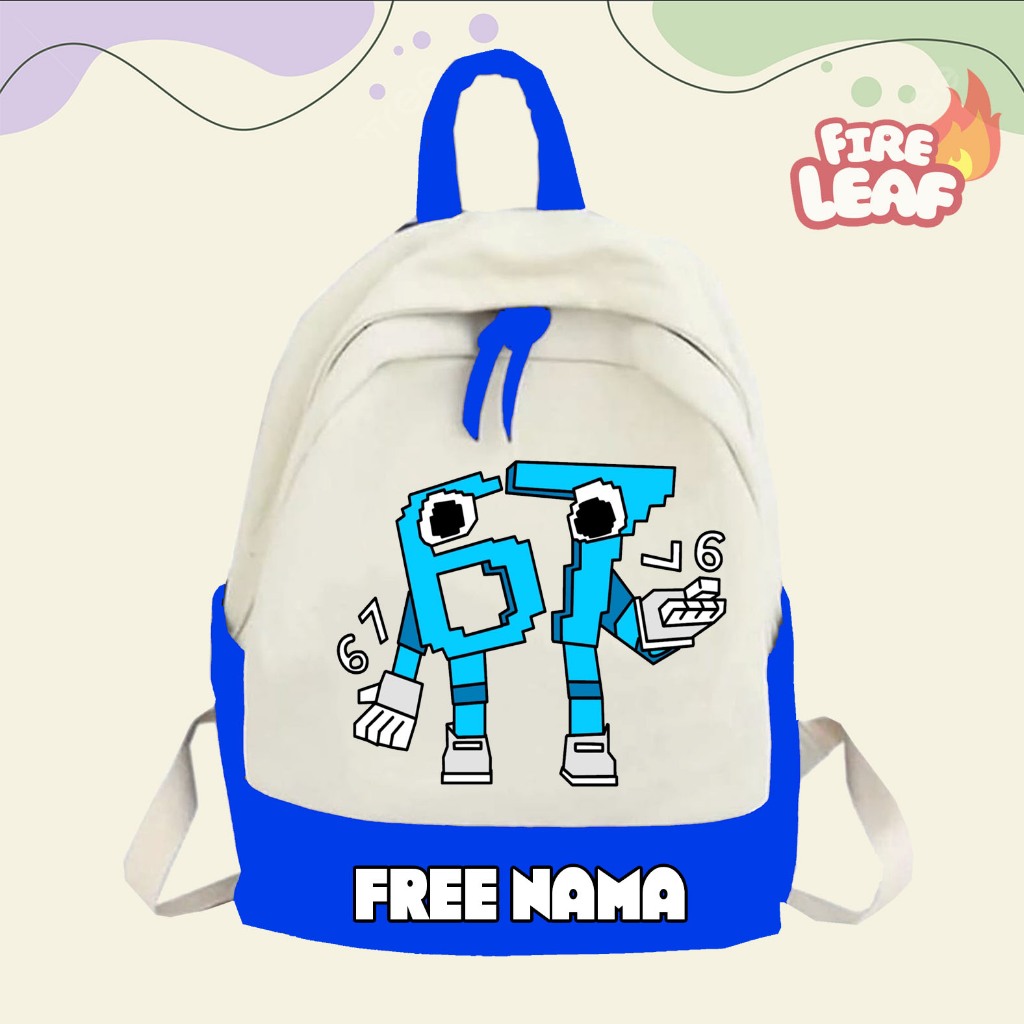 67 STEAL KIDS BACKPACK ROBLOX BRAINROTa FREE NAME | Shopee Malaysia