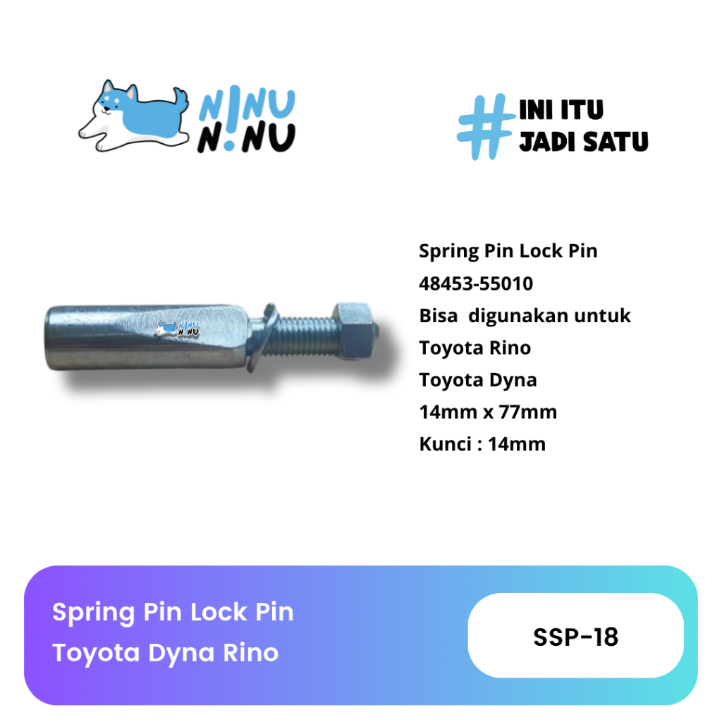 Toyota Dyna Rino Stud Spring Lock Pin Bolt | Shopee Malaysia
