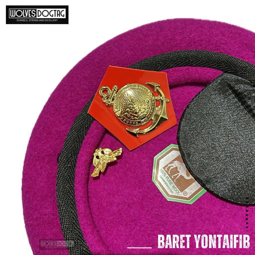 UNGU Yontaifib beret batalyon intai Amphibious beret/ one set camel ...