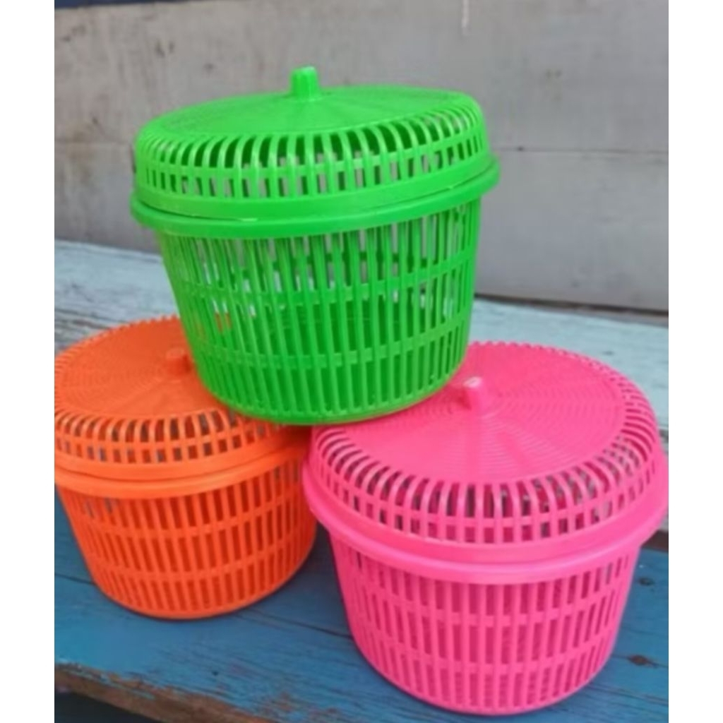 ONION BASKET WITH/ LID MULTIPURPOSE ONION STORAGE PLACE (random ...