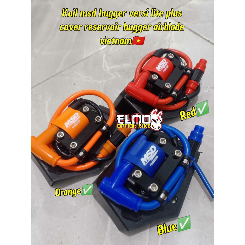 MERAH Vietnamese msd coil Red orange variobiru non-function scoopyBEAT ...