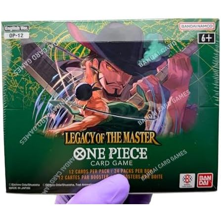 OP12 Booster Box English Legacy of The Master Booster Box Display ...