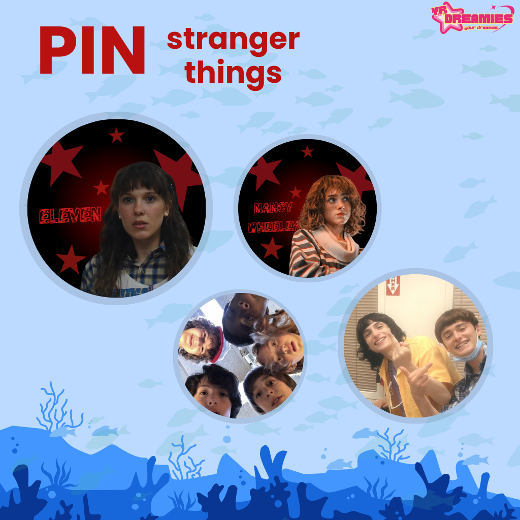 Pin gripper things | Pin button | Stranger things | BAG ACCESSORIES ...