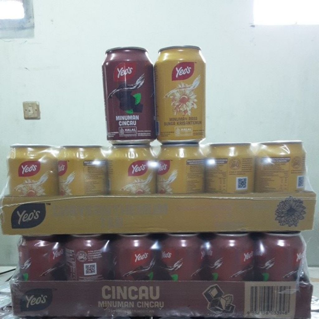 Yeos Chrysanthemum Can Yeos Grass Jelly Flavored Drink/ Yeo's ...
