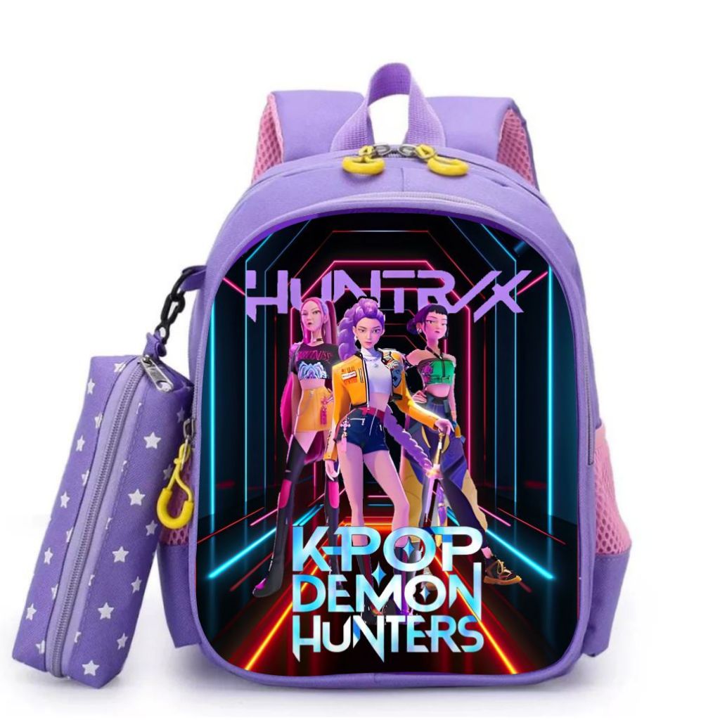 Girls' School Backpacks for Preschool and Kindergarten with KPOP DEMON ...