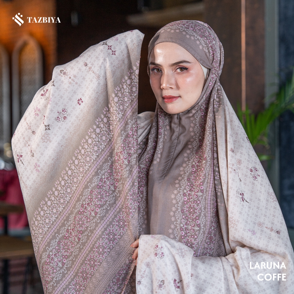 TAZBIYA - LARUNA Series Prayer Robe (Adult Prayer Robe with Ethnic ...
