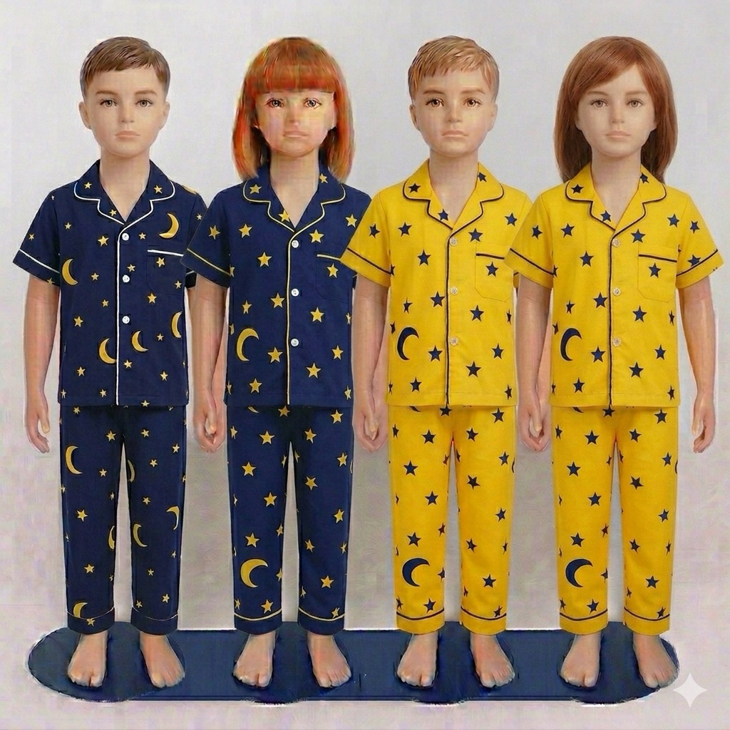 Sleepwear for Girls and Boys Ages 1-10 Years, Latest Motifs and Kids ...